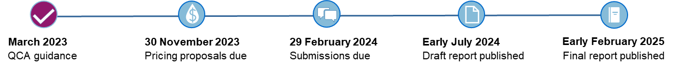 Irrigation price investigation 2025–29